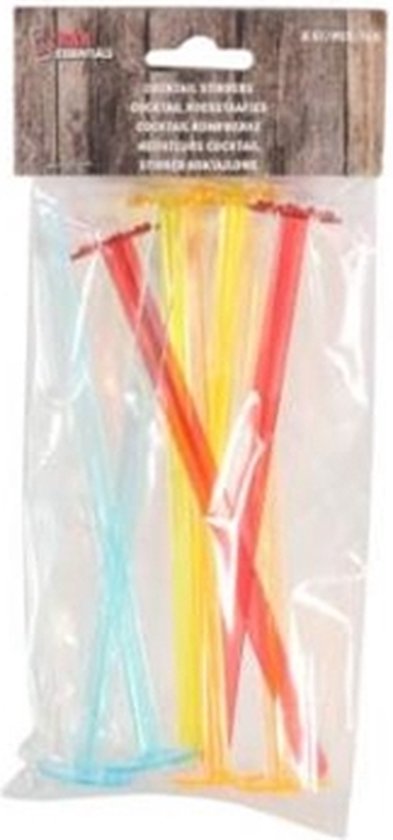 Tonicstamper of Cocktail stamper 8 stuks Lengte 18cm kunststof | bol.com