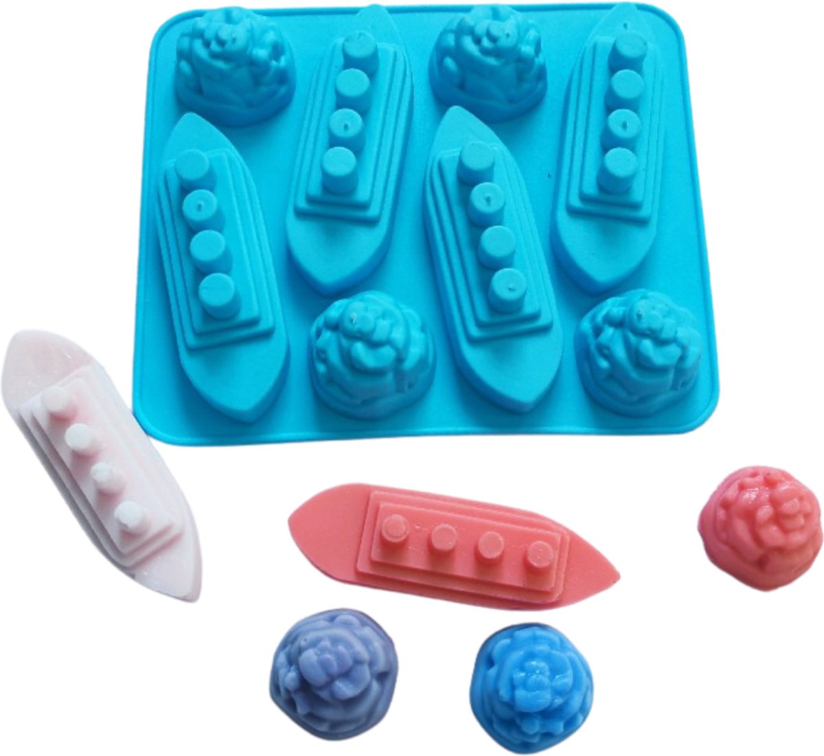 IJsblokjesvorm Titanic met IJsbergen - Siliconen vorm voor IJs ...