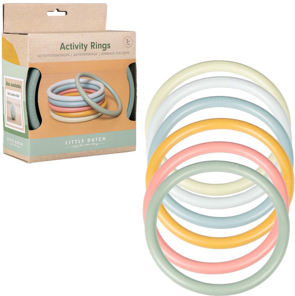 Little Dutch Activity Ringen Set Van 6 Peuter Speelgoed Speelgoed Ringen