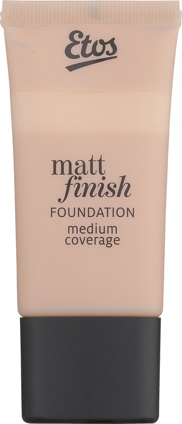 Etos Foundation - Mat - Finishing - 02 - Vanilla - 30ML | bol.com