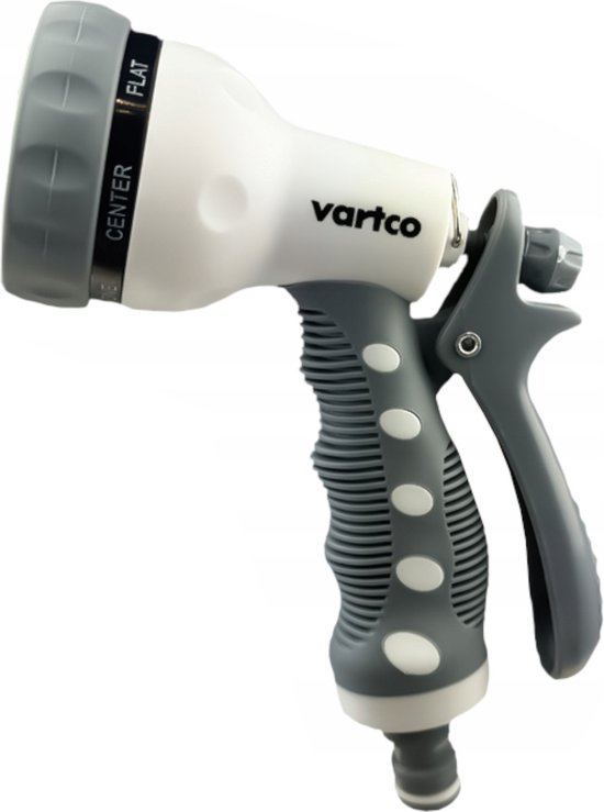 Vartco - Pistoolsproeier met 7 functies / Tuinsproeier - Grijs | bol