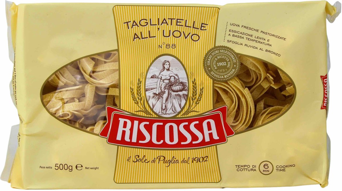 Tagliatelle van Riscossa - 10 zakken x 500 gram - Pasta | bol.com