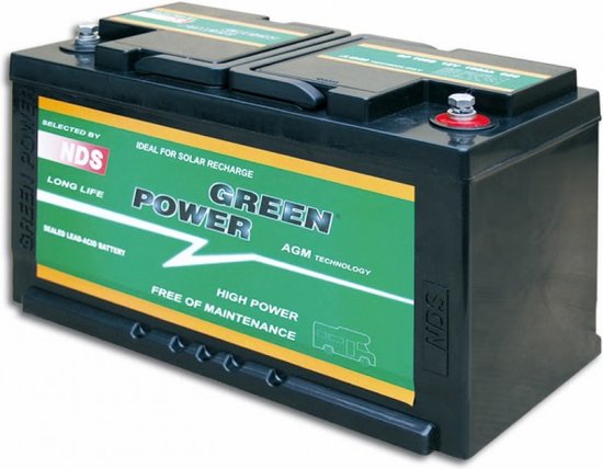 NDS GP 100B Service Accu AGM 12V 100Ah 353 *175*190 Ducato | bol