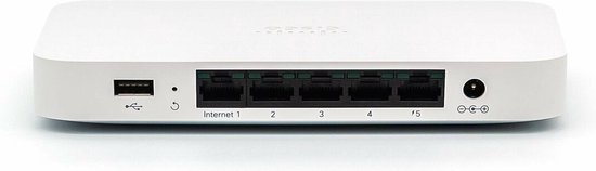 Cisco Meraki Go GX20 Security Gateway POE 250 Mbp/s WAN 1GB LAN | bol