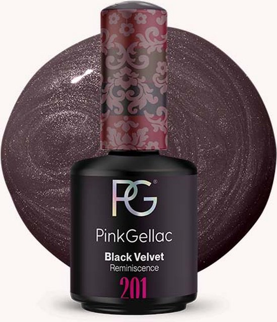 Pink Gellac - Zwart Glanzende Gellak - Gel Nagellak - Gelnagellak - Gelnagels... | bol.com