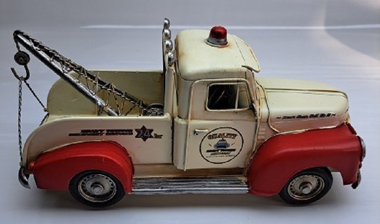 Denza - blikken Amerikaanse auto - garage - takelwagen - Oldtimer car ...