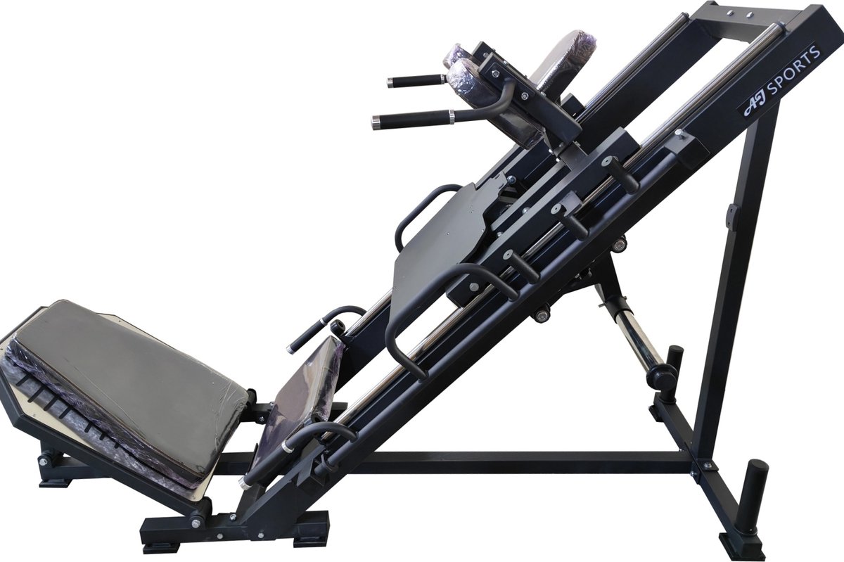 AJ-Sports Leg press / Hack squat - Plate loaded - Bodybuilding ...