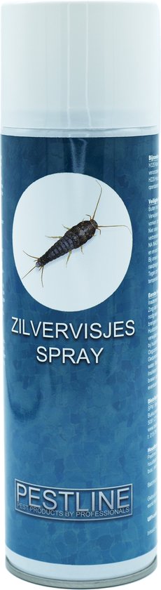 Pestline Zilvervisjes Spray; tegen zilvervisjes en papiervisjes - - zilvervisjes... | bol