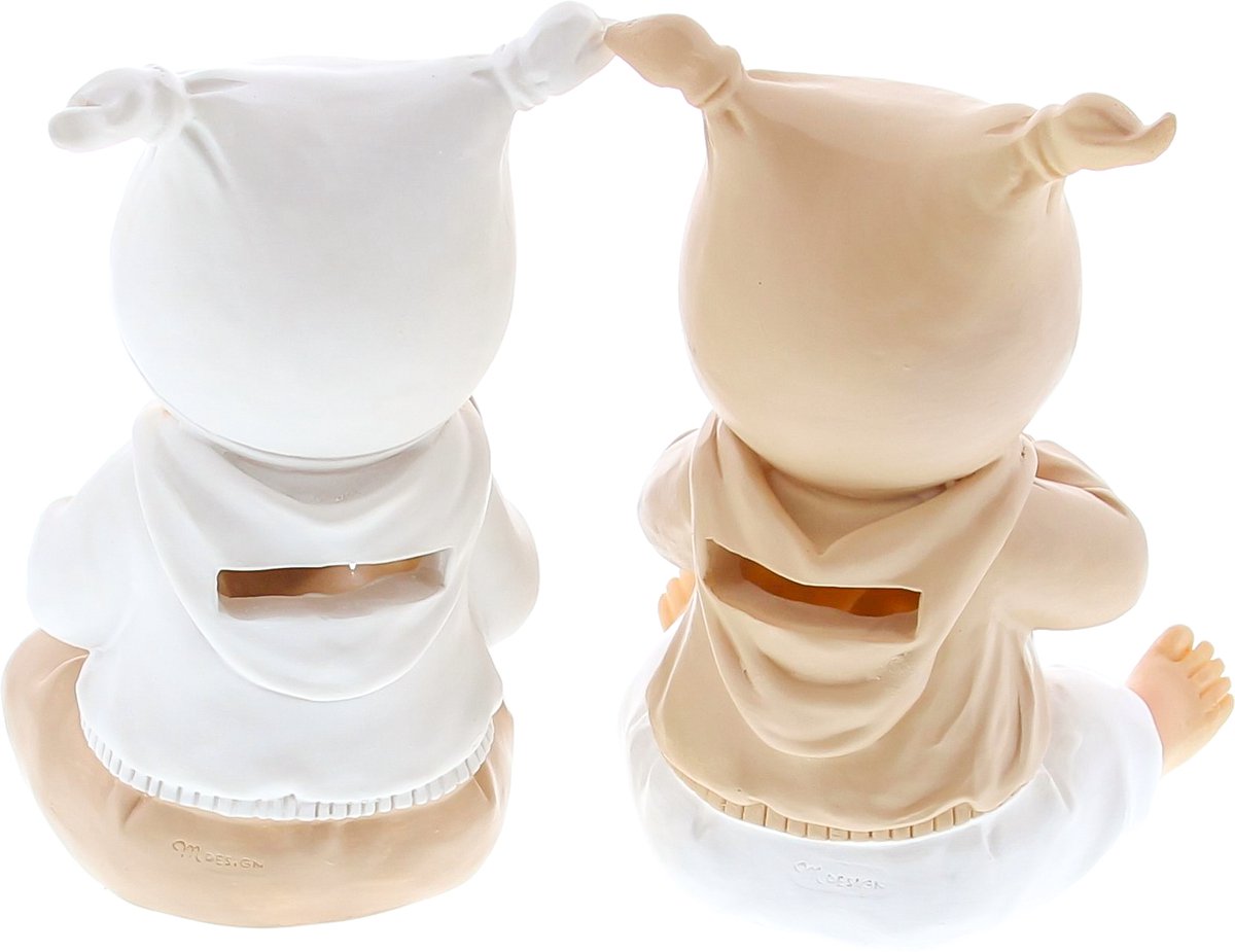 Baby "Bybo" met knuffel spaarpot, 1 stuk | bol.com