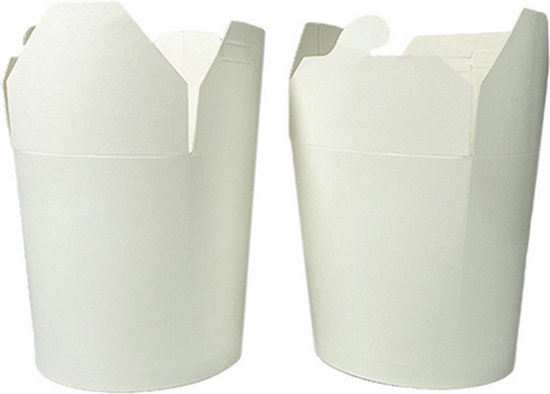 Doner Box 26oz wit 400ml 50st | bol.com