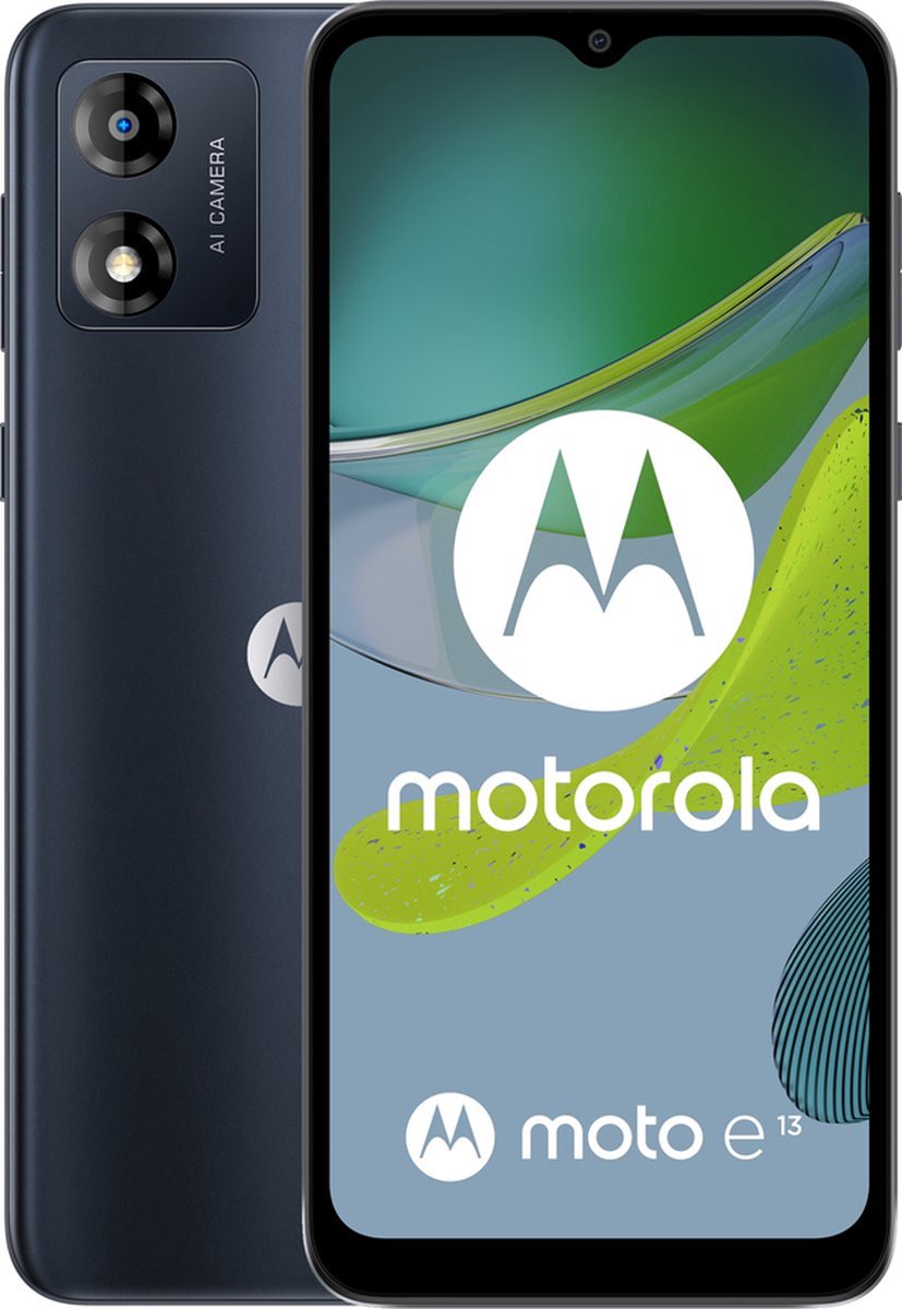 Motorola Moto e13 - 64 GB - Cosmic Black | bol.com