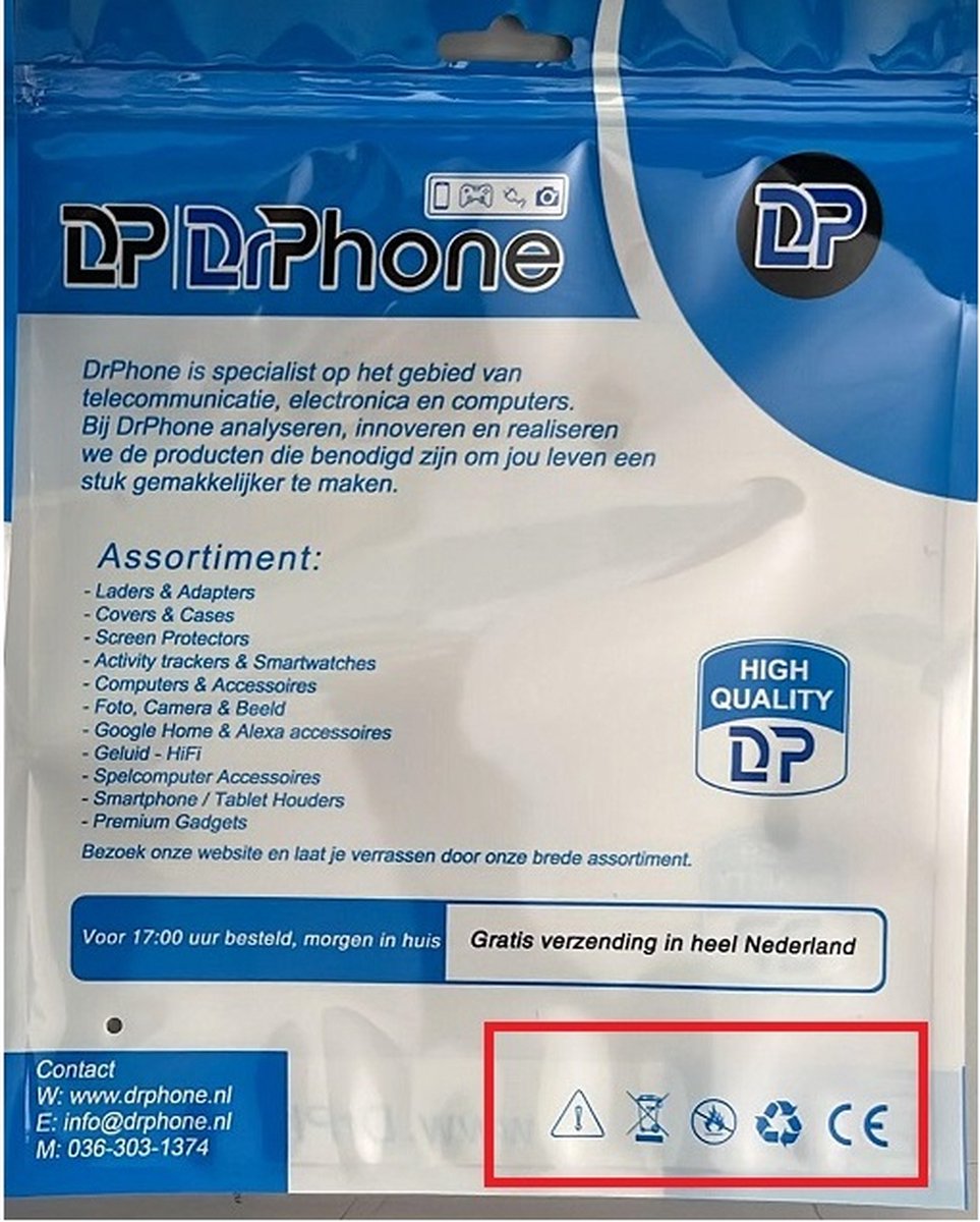 DrPhone HybridX - 1 Meter Kabel - Data + Opladen - Nintendo Switch Lite ...