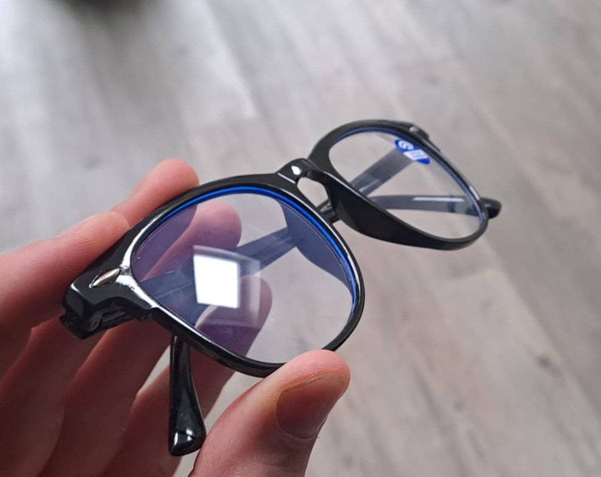 blue light bril - computerbril - avond bril - bril - blauw licht ...