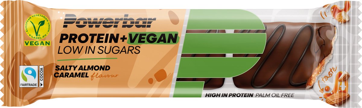 Powerbar Protein + Vegan Bar Almond Salty Caramel - Veganistische ...