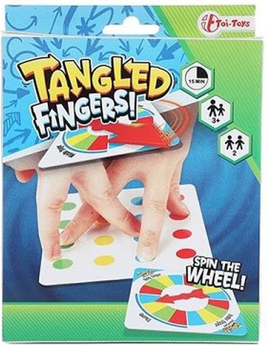 Twister met vingers - Hand Twister - Tangled Fingers - Spel voor ...