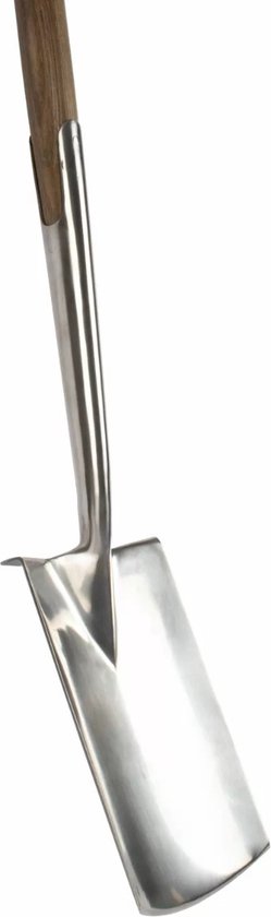 Dutch Garden - Midi-spade - Hoogwaardig RVS - FSC Hout | bol