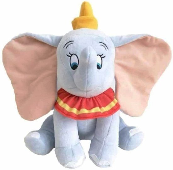 Dumbo Disney Pluche Knuffel Olifant 35 cm {Disney Dombo Plush Toy ...