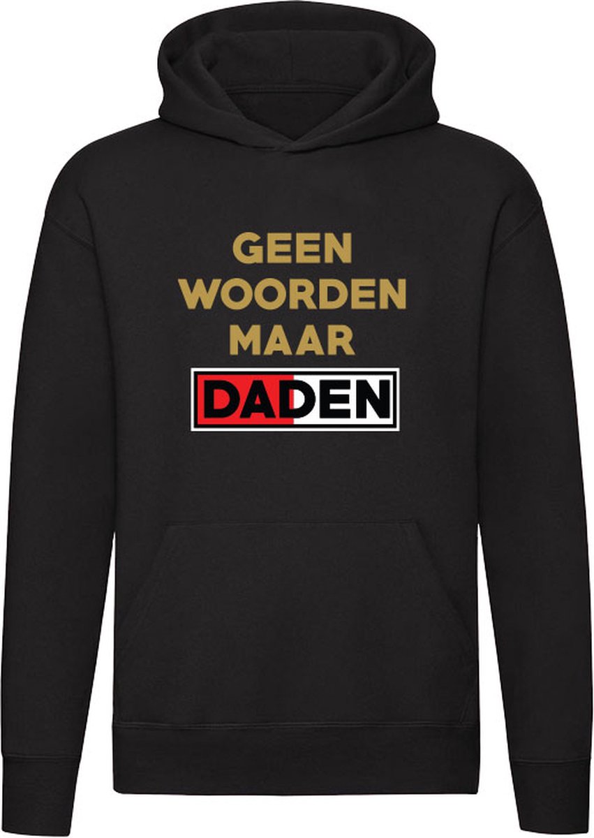 Geen Woorden Maar Daden Hoodie | Roffa | Rotterdam | Unisex | Trui ...