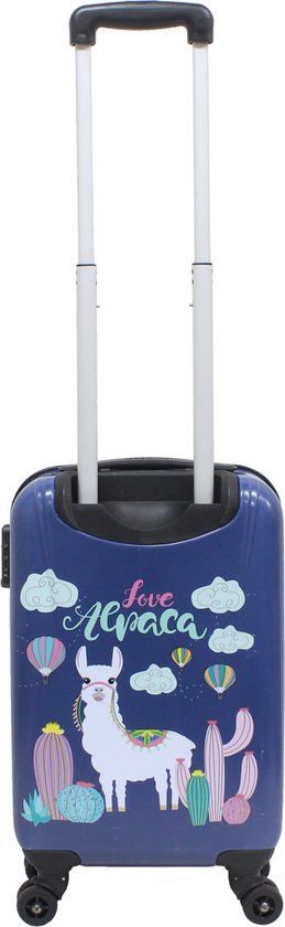 Saxoline Koffer / Reiskoffer / Trolley - 55 cm - 28 Liter - ABS - Print ...