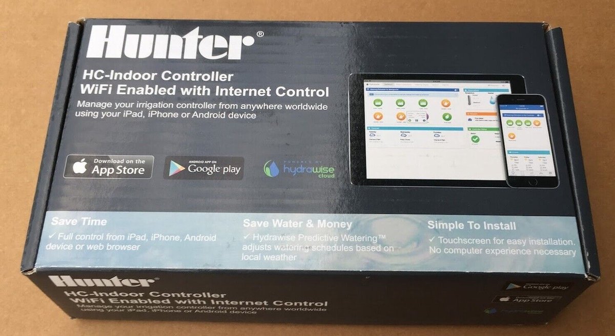 12 stations Hunter Hydrawise Indoor expansion module for 12 stations controller. | bol.com