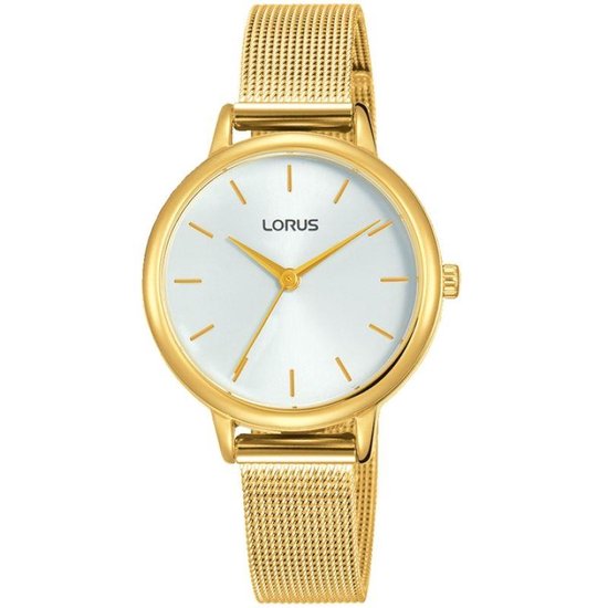 Lorus RG250NX8 - dameshorloge - gouden mesh band | bol.com