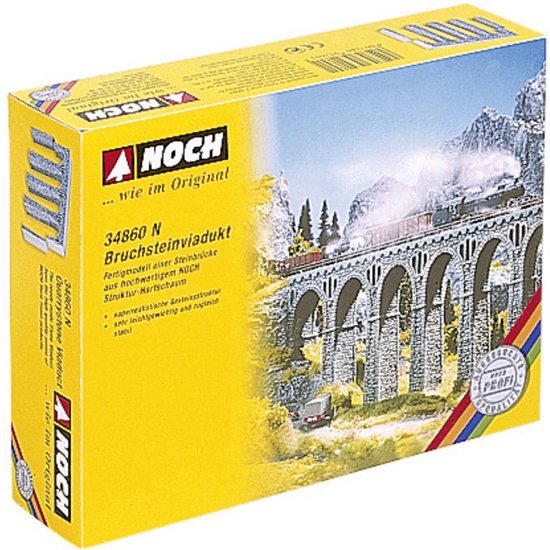 NOCH 34860 N Breuksteenviaduct 1 spoor (l x b x h) 198 x 26 x 136 mm ...