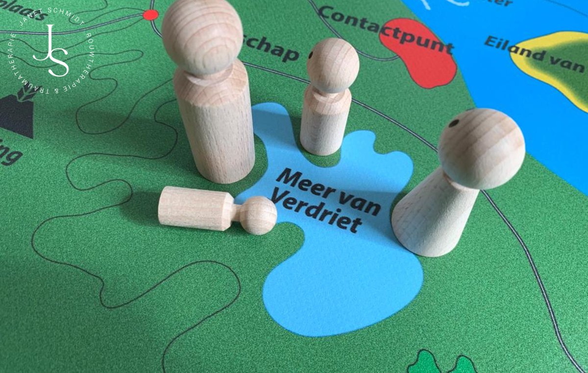 Stromen van Verbinding - De KAART - TafelKAART - 70cm x 100cm ...