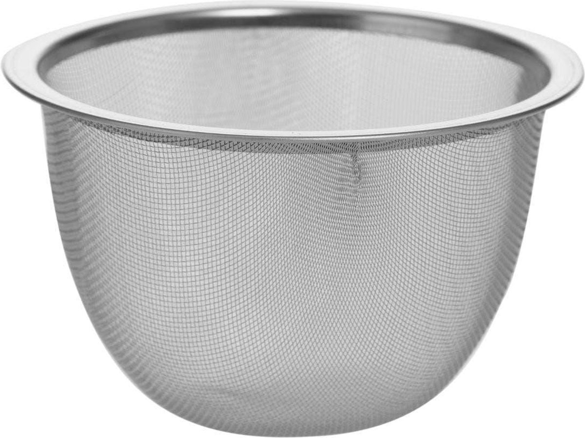 Theemok met zeef en deksel - mokken porselein - Terra - houdt lang warm ...