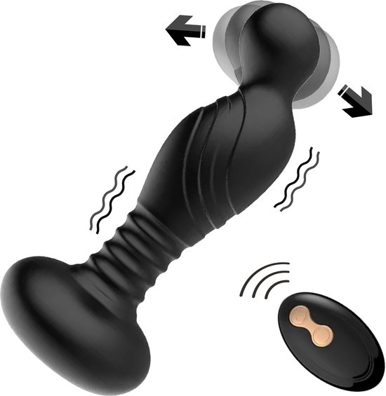 GAVURY LOVE BUTTPLUG - Mannen en Vrouwen - Vibrerend en G-spot Stimulatie - 10... | bol