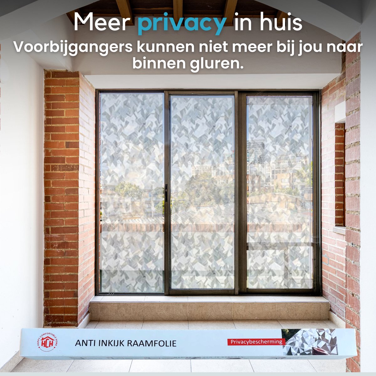 HCH Isolerende Anti Inkijk Statische Raamfolie – Geschikt voor alle ...