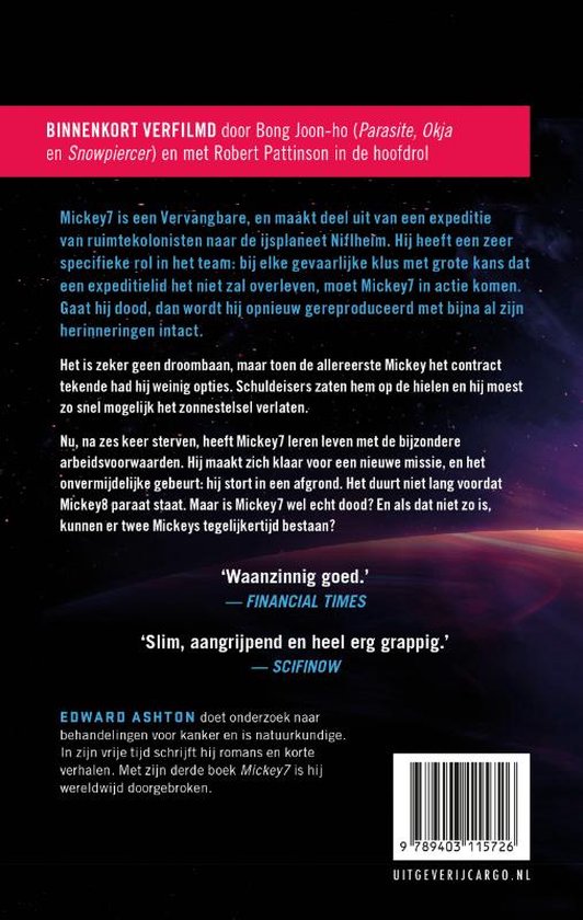 Mickey7, Edward Ashton | 9789403115726 | Boeken | bol