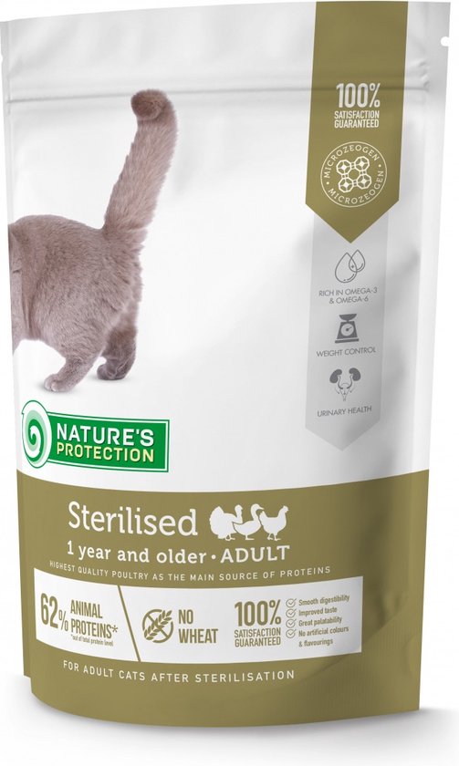 nature's protection sterilised 400gr. | bol