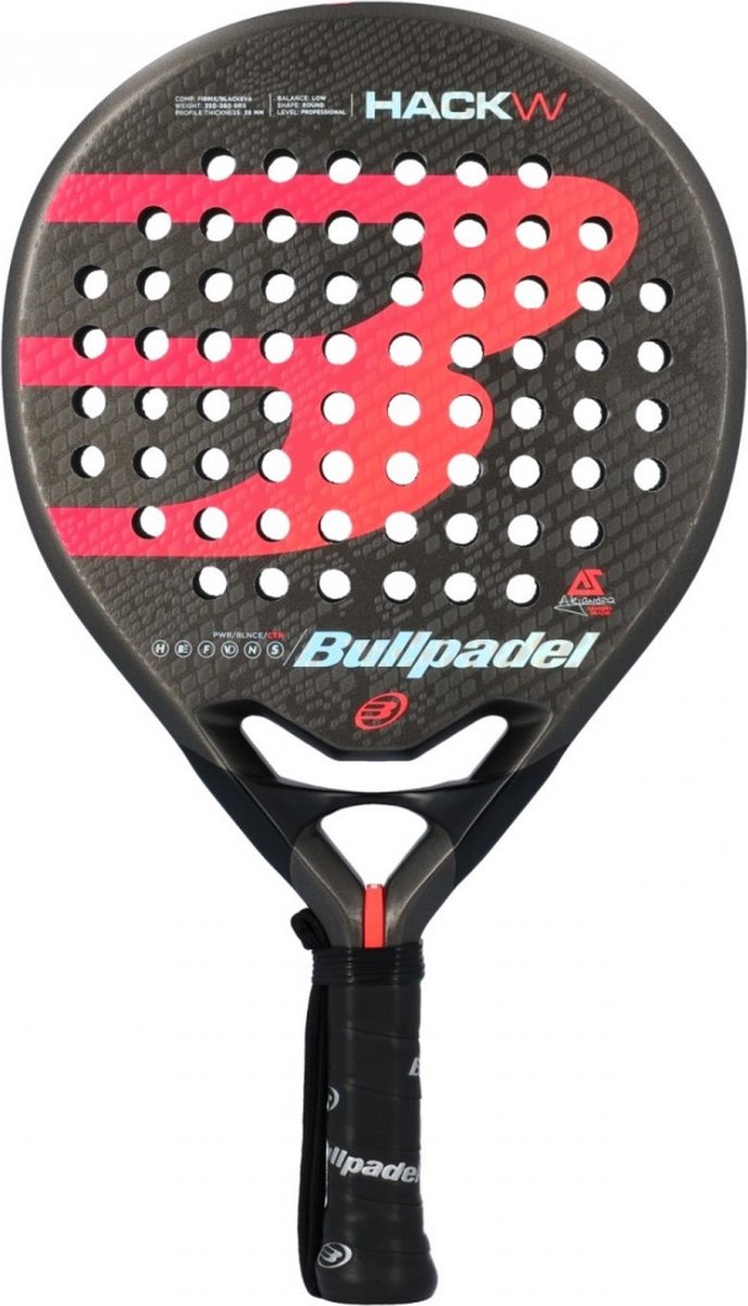 Bullpadel Hack Woman Limited Edition (Rond) - 2023 padel racket | bol.com