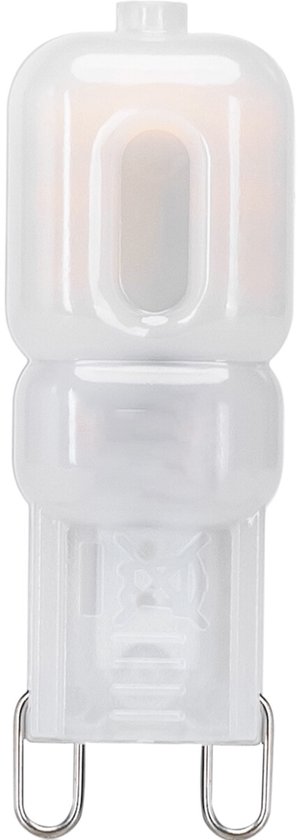 LED Lamp - Velvalux - G9 Fitting - Dimbaar - 3W - Warm Wit 3000K - Melkwit | Vervangt 32W | bol