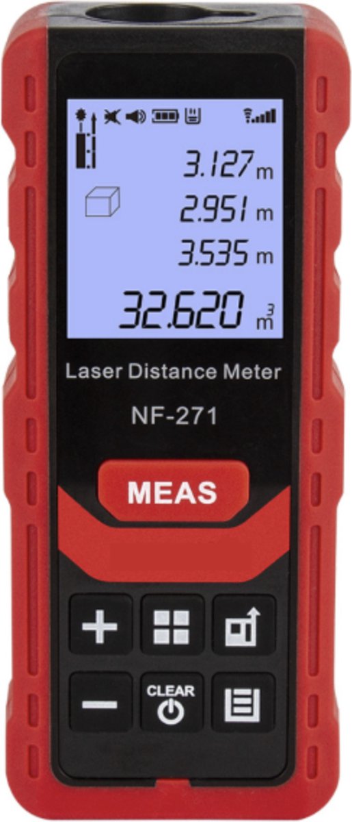 ClearChoice Afstandmeter - 80 meter - Range finder - Digitaal ...