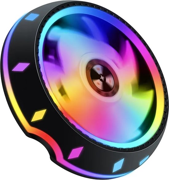 Cpu Cooler - RGB - Intel - AMD - Gaming - Low Noise - Rgb cpu Cooler | bol