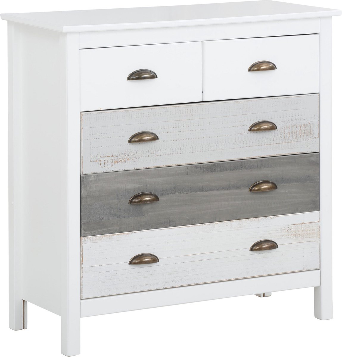 Salvatore Ladekast 3+2 Laden - Wit/L.gr/D.gr/Vlek/Wax | bol.com