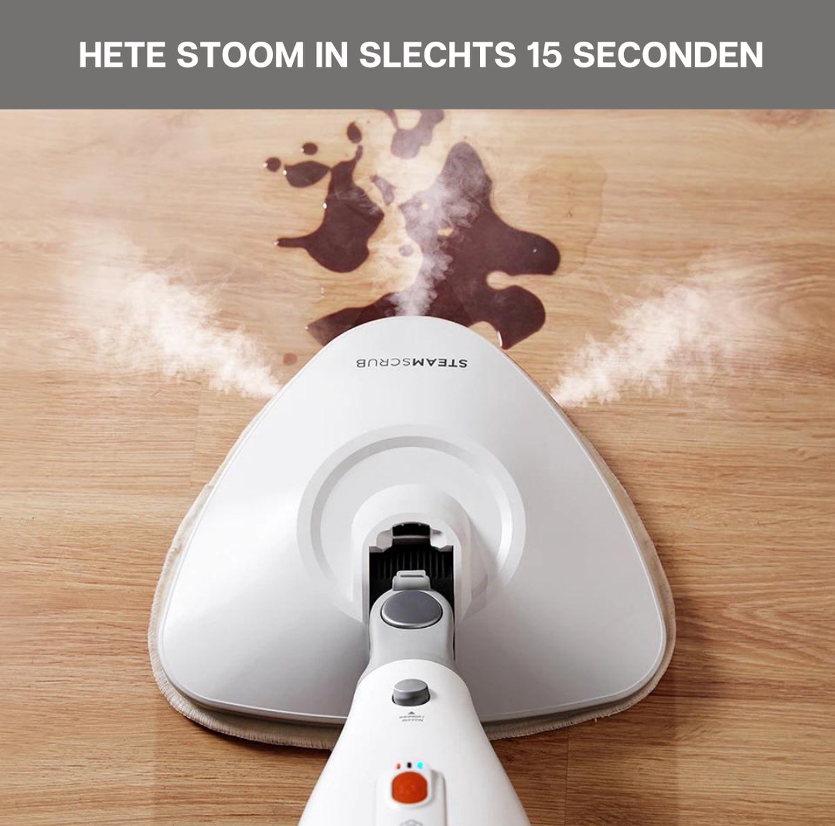 Stoomreiniger - Vlekkenreiniger Bank en Vloer - Tapijtreiniger met ...
