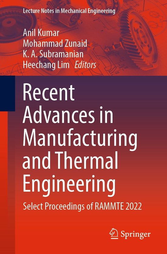 Lecture Notes in Mechanical Engineering - Recent Advances in ...