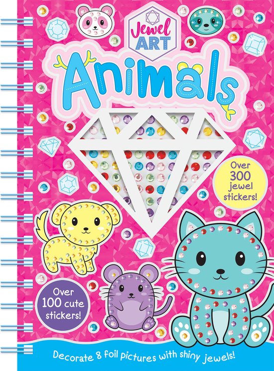Jewel Art Books- Jewel Art Animals, Connie Isaacs | 9781801056403 ...