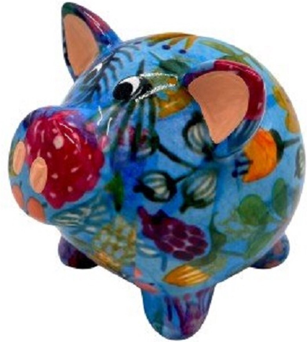 Pomme Pidou spaarpotje Varken Rosie blauw fantasy | bol.com
