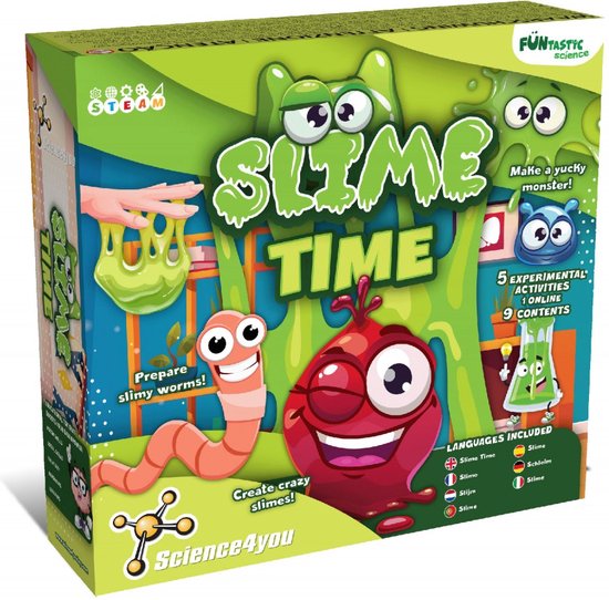 FUNtastic Slime Time - experimenteerdozen - Made in Portugal | bol