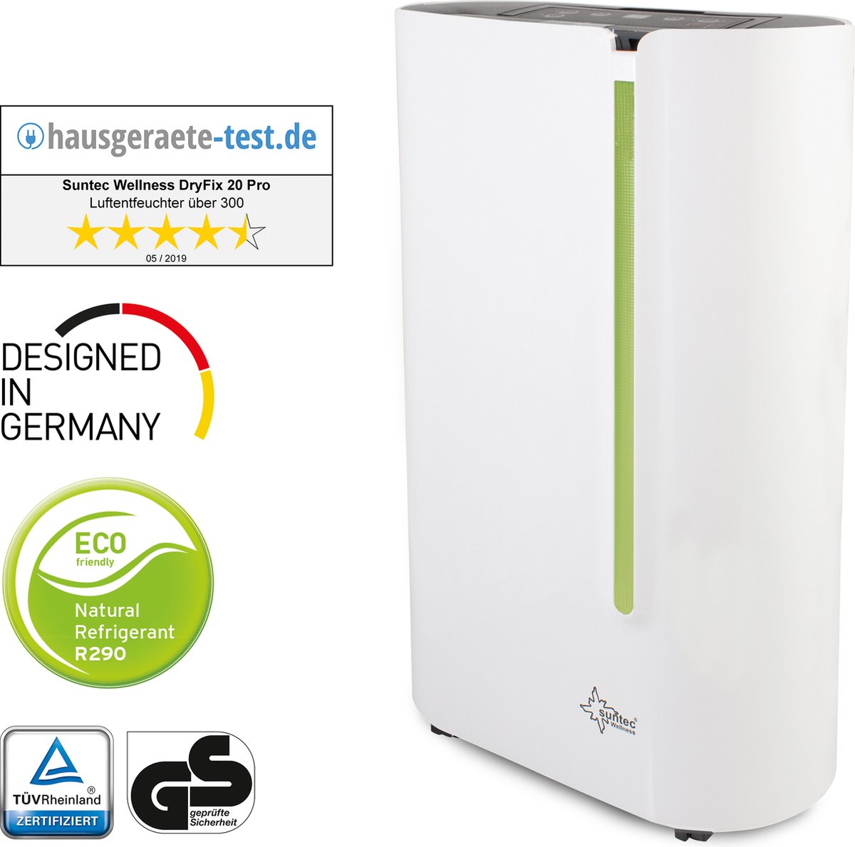 SUNTEC DryFix 20 PRO 4 L Blanc | bol