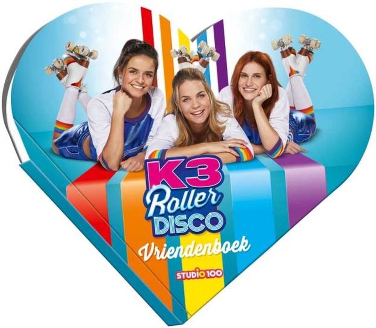 K3 Vriendenboek als set met K3 Creakriebels boek, Studio 100 ...