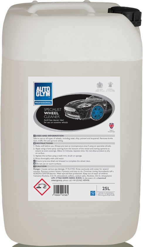 AUTOGLYM Specialist Wheel Cleaner 25 liter | bol.com