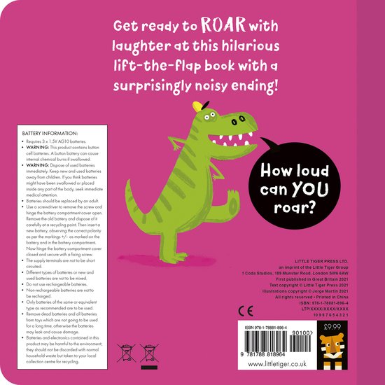 Roar!, Amelia Hepworth | 9781788818964 | Boeken | bol.com