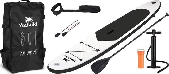 SUP Board Black Waikiki - 305 cm - complete set | bol.com