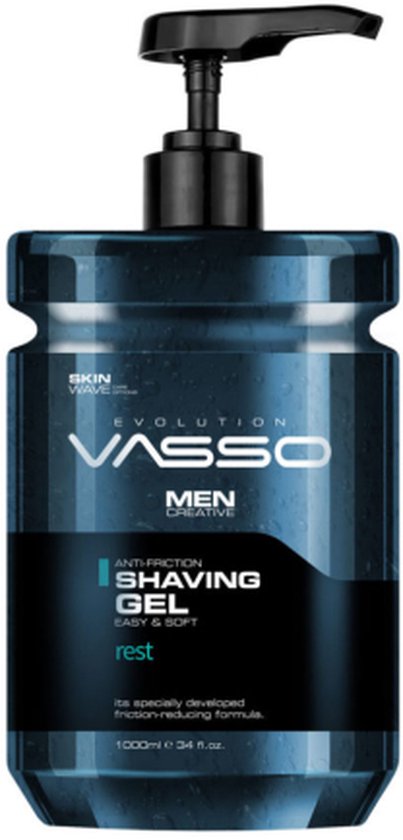 VASSO SHAVING GEL - REST 1000 ml | bol.com