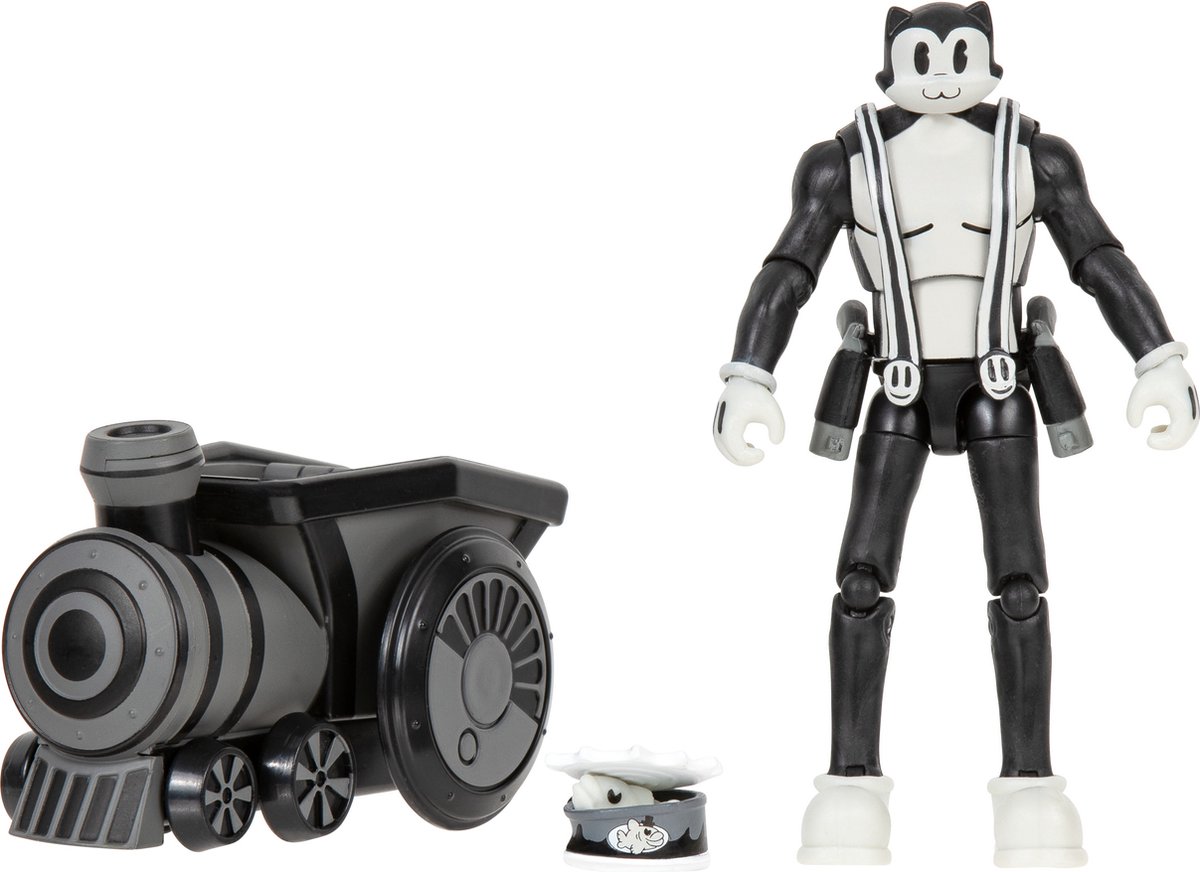 Fortnite Emote Figure Toon Meowscles + Chugga Chugga 1 Figure Pack | bol