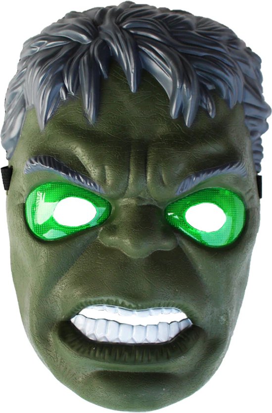 Lichtgevende Hulk Masker - Feest Masker - Speelgoed kinderen - Carnaval ...